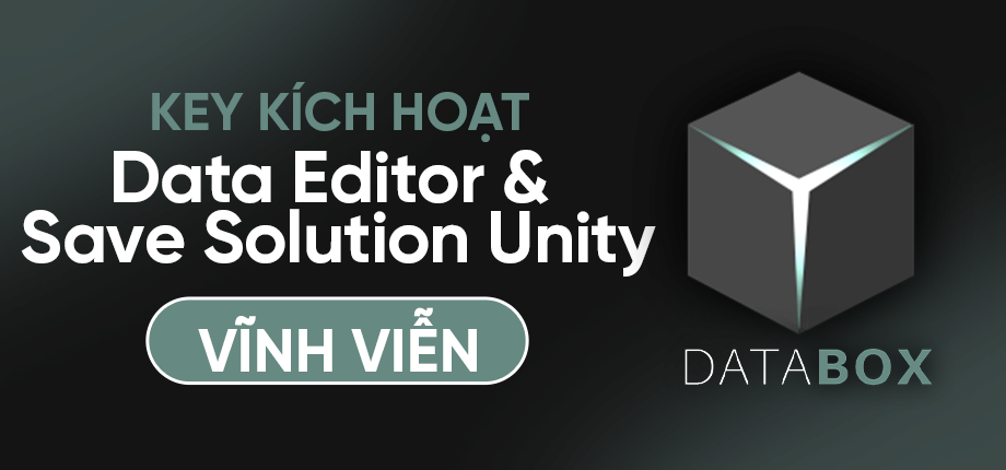 Databox - Data Editor & Save Solution Unity kích hoạt vĩnh viễn | Divine Shop